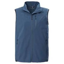 Funktionsweste Killtec "KOS 38 MN VST", Herren, Gr. M, dunkelblau, Obermaterial: 100% Polyester;Futter: 100% Polyester, Westen Funktionsweste, Leichte, wasserabweisende Herrenweste mit Teflon EcoEliteTM