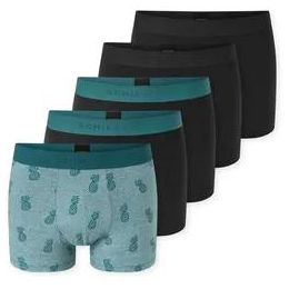 Boxershorts Schiesser "95/5 Multipacks", Damen, Gr. 4, 925, sonstiges, Single Jersey, Obermaterial: 95% Baumwolle, 5% Elasthan, k&ouml;rpernah, Unterhosen, ohne Eingriff, angenehm weich