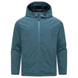 Outdoorjacke Ragwear "Lewie", Gr. XXL (56), petrol26, Obermaterial: 100% Nylon, Innenfutter: 100% Polyester, Basic, gerade h&uuml;ftbedeckend, hoch geschlossener Ausschnitt, weit elastischer Bund mit innenliegendem Gummizug, Jacken Outdoorjacke, &Uuml;bergangsjacke mit wasserdichtem Rei&szlig;verschluss