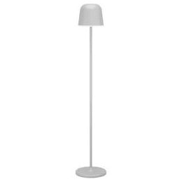Eglo Stehlampe "MANNERA-L Stehlampe - Alu, Stahl - LED - 4,3W - IP54", grau, 1, &Oslash; 16cm H: 140cm, 1 Stk., Leuchten, Standleuchte, Leselampe, Wohzimmer, Schlafzimmer, H140 x &Oslash;16 cm, Stehlampe