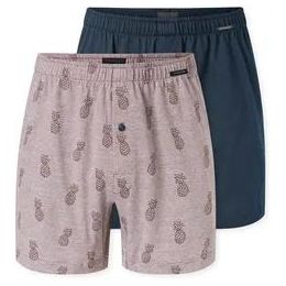Weiter Boxer Schiesser "Boxershorts Multipacks", Damen, Gr. 8, 926, sonstiges, Single Jersey, Obermaterial: 100% Baumwolle, weit, Unterhosen, ideal als Geschenk, mit Eingriff