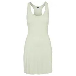 Shirtkleid Urban Classics "Urban Classics Damen Ladies Modal Short Racer Back Dress", Damen, Gr. 3XL, US-Gr&ouml;&szlig;en, lightmint, 77% Modal, 23% Polyester, unifarben, normal, Rundhals, Kleider Shirtkleid
