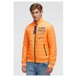 Wendejacke CAMP DAVID, Herren, Gr. XXL, blau navy, sunrise neon, Web, Material Au&szlig;enseite: 100% Polyester, Material Innenseite: 100% Polyamid, Wattierung: 100% Polyester, bedruckt, bestickt, regular fit normal, eingesetzt Rippb&uuml;ndchen, Jacken, mit Rippb&uuml;ndchen im &Auml;rmel