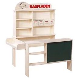 Kaufladen Roba "Verkaufsstand, natur", beige (natur), Kaufl&auml;den, KinderB:100cm H:120cm T:78cm, Schichtholz, B:100cm H:120cm T:78cm