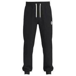 Jogginghose Converse "CHUCK PATCH JOGGER", Herren, Gr. XL, N-Gr, schwarz, Obermaterial: 80% Baumwolle, 20% Polyester, Hosen Jogginghose, sportlicher Stil, pflegeleicht, bequeme Passform