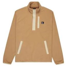 Fleecejacke Quiksilver "No Destination", Herren, Gr. XL, khaki, Obermaterial: 100% Microfaser;, Jacken Fleecejacke