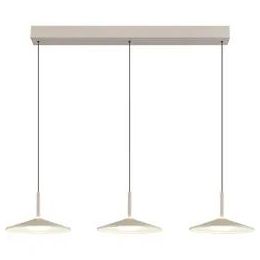 Globo LIGHTING H&auml;ngeleuchte "LAMPONE", sandfarben, 1, H: 180cm, 1 Stk., Leuchten, H&auml;ngeleuchte Sand, Opal, Soft-Lift, h&ouml;henverstellbar, LED 24W, H&auml;ngeleuchte