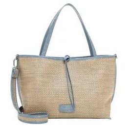 Shopper SURI FREY "Shopper SFY Fany", Damen, Gr. B/H/T: 45cm x 28cm x 15cm 0, blau (lightblau 530), Polypropylen, Taschen Shopper