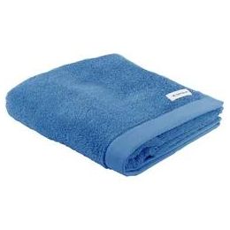 Handtuch Tom Tailor "Handtuch Color Bath Towel 1er Pack" Gr. M, blau, B:50cm, Obermaterial: 100% Baumwolle CO., Handt&uuml;cher
