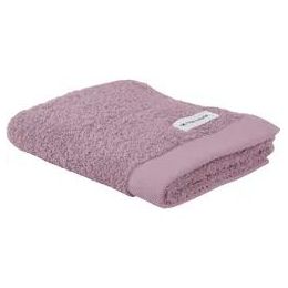 G&auml;stehandtuch Tom Tailor "G&auml;stetuch Color Bath Guest Towel 1er Pack" Gr. S, lila (mauve), B:30cm, Obermaterial: 100% Baumwolle CO., Handt&uuml;cher
