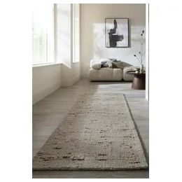 Teppich FLAIR RUGS "ROVA WOOL BLEND", nat&uuml;rlich, B:80cm H:0mm L:300cm, Oberfl&auml;che: 65% Wolle, 35% Baumwolle. R&uuml;ckseite: 100% Baumwolle, Teppiche, Teppich