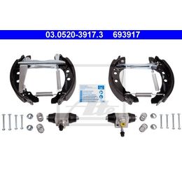 ATE Bremsensatz, Trommelbremse 1420-52163 hinten f&uuml;r SEAT VAG 823501615B 171501615 171501615C