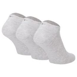 Sneakersocken Tamaris "Socken Comfort Cotton Sneaker 3-Pack 3er Pack", Herren, Gr. 39-42, grau, Obermaterial: 80% Baumwolle CO. 18% Polyamid PA. 2% Elasthan EL., Socken Sneakersocken