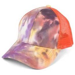 styleBREAKER "Ponytail Baseball Cap Batik mit Mesh Einsatz" 1 Stk.