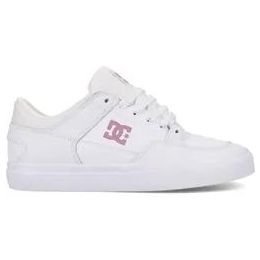 Sneaker DC Shoes "Onyx", Damen, Gr. 8(39), wei&szlig;, lavender, Obermaterial:89, 4% Leder, 1, 8% Synthetik, 8, 8% Microfaser;, Schuhe Sneaker