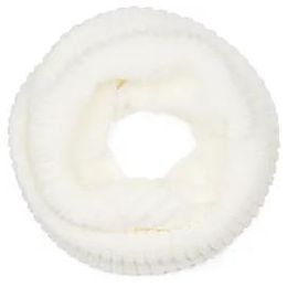 Strickschal styleBREAKER "Unifarbener Feinstrick Loop", Damen, wei&szlig;, Obermaterial: 100% Polyacryl PAN., Modisch, Modet&uuml;cher
