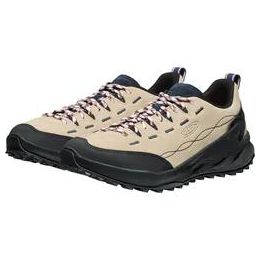 Sneaker Keen "JASPER ZIONIC", Herren, Gr. 42, safari, giggle pink, Leder, Synthetik, Schuhe Sneaker, aus Leder, atmungsaktiv