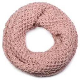 Strickschal styleBREAKER "Grobstrick Loop Schal", Damen, rosa (altrose), Obermaterial: 10% Viskose CV. 80% Polyacryl PAN. 10% Wolle WO., Modisch, Modet&uuml;cher