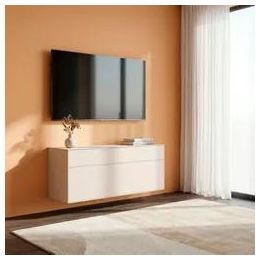 Lowboard "Essentials, TV-Board, TV-Kommode, TV-Schrank, TV-M&ouml;bel", kaschmir, B:111cm H:55cm T:42cm, Holzwerkstoff, MDF, LeGer Home by Lena Gercke, Sideboards, Lowboard, Breite: 111 cm, UV lackiert, Push-to-open-Funktion