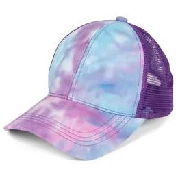 styleBREAKER "Ponytail Baseball Cap Batik mit Mesh Einsatz" 1 Stk.