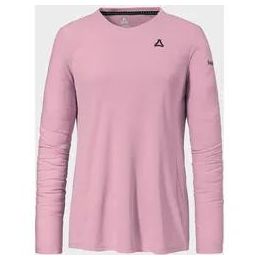 Sch&ouml;ffel Funktionsshirt SCH&Ouml;FFEL "Longsleeve Style Enixa WMN", Damen, Gr. 44, 3105, rosa, Oberstoff: 100% Polyester, V-Ausschnitt, Shirts Funktionsshirt
