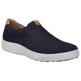 Sneaker Josef Seibel "Maddox 06, ocean-kombi", Herren, Gr. 46, blau (ocean, kombi), Obermaterial: 100% Rindsleder Leather cow., Schuhe Sneaker