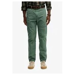 Cargohose Superdry "RIPSTOP LIGHT CARGO PANT", Herren, Gr. 33, L&auml;nge 32, laurel khaki, Web, Obermaterial: 100% Baumwolle, regular fit kn&ouml;chellang, Hosen Cargohose