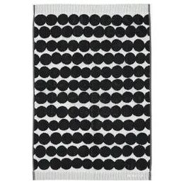 Handtuch Marimekko "R&Auml;SYMATTO", wei&szlig;,schwarz, B:50cm L:70cm, Frottee, Baumwolle, Handt&uuml;cher, 100% Baumwolle, weich, 50 x 70 cm
