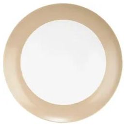 Suppenteller Seltmann Weiden "Liberty Pure Colors", dusty beige, H:4,2cm &Oslash;:23,6cm, Porzellan, Speiseteller, tiefer Teller, Pastateller