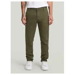 G-Star Raw Chinohose G-STAR "Bronson 3.0 Slim Chino", Herren, Gr. 34, L&auml;nge 32, schwarz olive gd, Obermaterial: 67% Baumwolle, 30% Baumwolle, 3% Elasthan, Hosen Chinohose