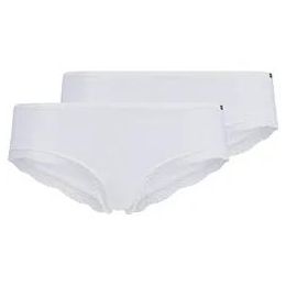 Panty Skiny "Classicotton", Damen, Gr. 38, wei&szlig;, Obermaterial: 94% Baumwolle, 6% Elasthan. Spitze: 85% Polyamid, 15% Elasthan, Unterhosen Panty, feminin, bequem, elastisch, mit Spitze, mit Stretch, Baumwollmix