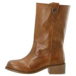 Ca'Shott Stiefel CA'SHOTT "Ca'Shott Boots CASVILMA", Damen, Gr. 36, Normalschaft, cognac, Obermaterial: 100% Leder, Schuhe Stiefel