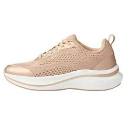 Bootsschuh Kappa "Kappa Low shoe KWLogo", Herren, Gr. 40, Normalschaft, pink dust, Obermaterial: 90% Polyester, 10% Polyurethan, Schuhe Bootsschuh