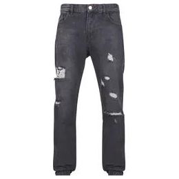 Bequeme Jeans 2Y Premium "2Y Premium Herren 2Y Tapered Fit Jeans", Damen, Gr. 29, Normalgr&ouml;&szlig;en, schwarz, 97% Baumwolle, 3% Elasthan, unifarben, normal, Jeans