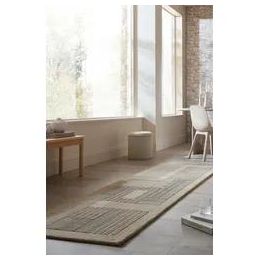 Teppich FLAIR RUGS "VARA WOOL", nat&uuml;rlich, B:80cm H:6mm L:300cm, Oberfl&auml;che: 100% Wolle. R&uuml;ckseite: 100% Baumwolle, Teppiche, Teppich