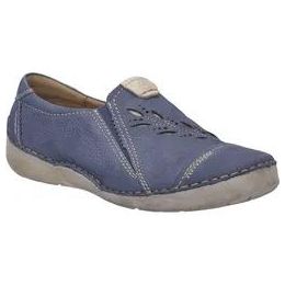Slipper Josef Seibel "Fergey 42, shark", Damen, Gr. 36, grau (shark), Obermaterial: 100% Rindsleder Leather cow., Schuhe Slipper