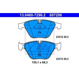ATE Bremsensatz, Scheibenbremse sg00000dw0 Hinterachse bel&uuml;ftet 324mm 30mm f&uuml;r BMW