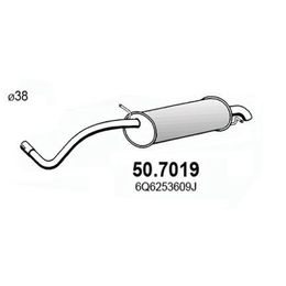 Asso Endschalld&auml;mpfer 507019 f&uuml;r VW