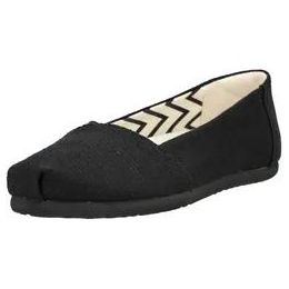 Toms Shoes Ballerina TOMS "TOMS Ballerinas Textil", Damen, Gr. 42, schwarz, Textil, Schuhe Ballerina