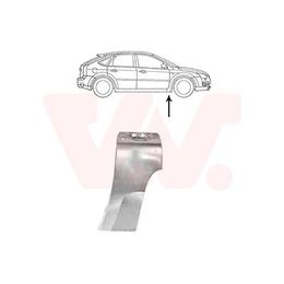 Van Wezel Kotfl&uuml;gel 1863156 vorne rechts f&uuml;r FORD