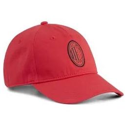 Flex Cap Puma "AC Milan Essentials Cap Erwachsene", Gr. onesize, schwarz (for all time rot schwarz), Obermaterial: 100% Baumwolle. Futter Vorderteil: 100% Baumwolle. Unter Schirm: 100% Baumwolle, unifarben, Caps