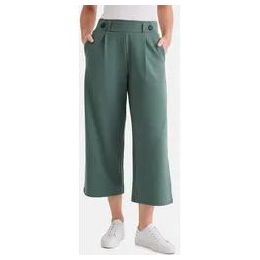 Culotte STOOKER WOMEN "COMO Jersey Wide leg fit Jerseyhose", Damen, Gr. 48/50, ivy gr&uuml;n, Jersey, 96% Polyester, 4% Elasthan, weit 3/4-L&auml;nge, Hosen Culotte, Wide Leg Fit Casual Clean Wash Jersey f&uuml;r Damen