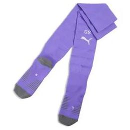 Fu&szlig;ball Stutzenstr&uuml;mpfe Puma "Galatasaray SK 25/26 Socken Herren", Herren, Gr. 3.5-6, lila (schwarz amethyst wei&szlig; lila), 68% Polyester, 18% Polyamid, 12% Baumwolle, 2% Elasthan, Socken