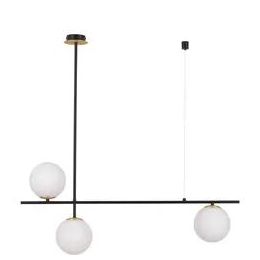 NOVA LUCE H&auml;ngeleuchten "GIT", gold (goldfarben), 2, H: 120cm, 1 Stk., Leuchten, Ohne Beleuchtung