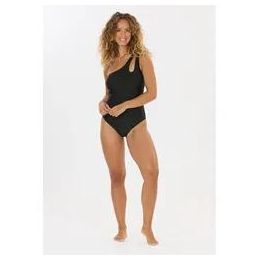 ENDURANCE ATHLECIA Badeanzug ATHLECIA "Luyana", Damen, Gr. 42, schwarz, 80% Polyamid, 20% Elasthan, Badeanz&uuml;ge Badeanzug, UV-Schutz