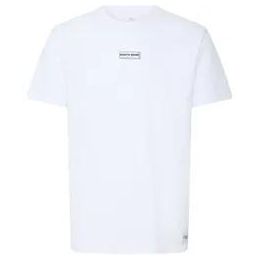 Rundhalsshirt North Bend "Rundhalsshirt NBKunt", Herren, Gr. XXL, wei&szlig;, Obermaterial: 60% Baumwolle CO. 40% Polyester PES., Shirts Rundhalsshirt