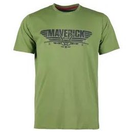 T-Shirt Top Gun "PP201012", Herren, Gr. 56XXL, gr&uuml;n (olive), Obermaterial: 100% Baumwolle, Shirts T-Shirt