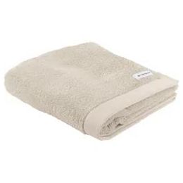 Handtuch Tom Tailor "Handtuch Color Bath Towel 1er Pack" Gr. M, beige (sand), B:50cm, Obermaterial: 100% Baumwolle CO., Handt&uuml;cher