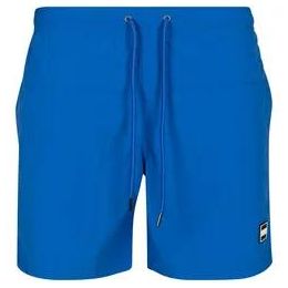 Badeshorts Urban Classics "Urban Classics Herren Block Swim Shorts", Gr. XS, US-Gr&ouml;&szlig;en, cobalt blau, 100% Polyamid, Badehosen Badeshorts