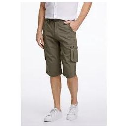 JACK'S INN 54 Cargoshorts JACK&rsquo;S "Cargo-Shorts Comfort Fit", Herren, Gr. XL, gr&uuml;n (army), Obermaterial: 100% Baumwolle, unifarben, bequem, Hosen